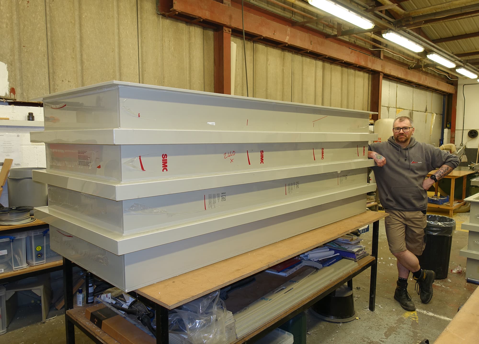 Large chroming tank - Moor Fabs