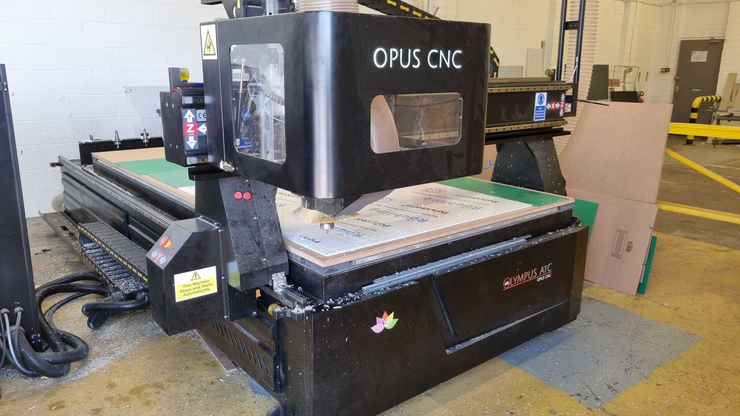 Opus CNC router, a major investment - Moor Fabs