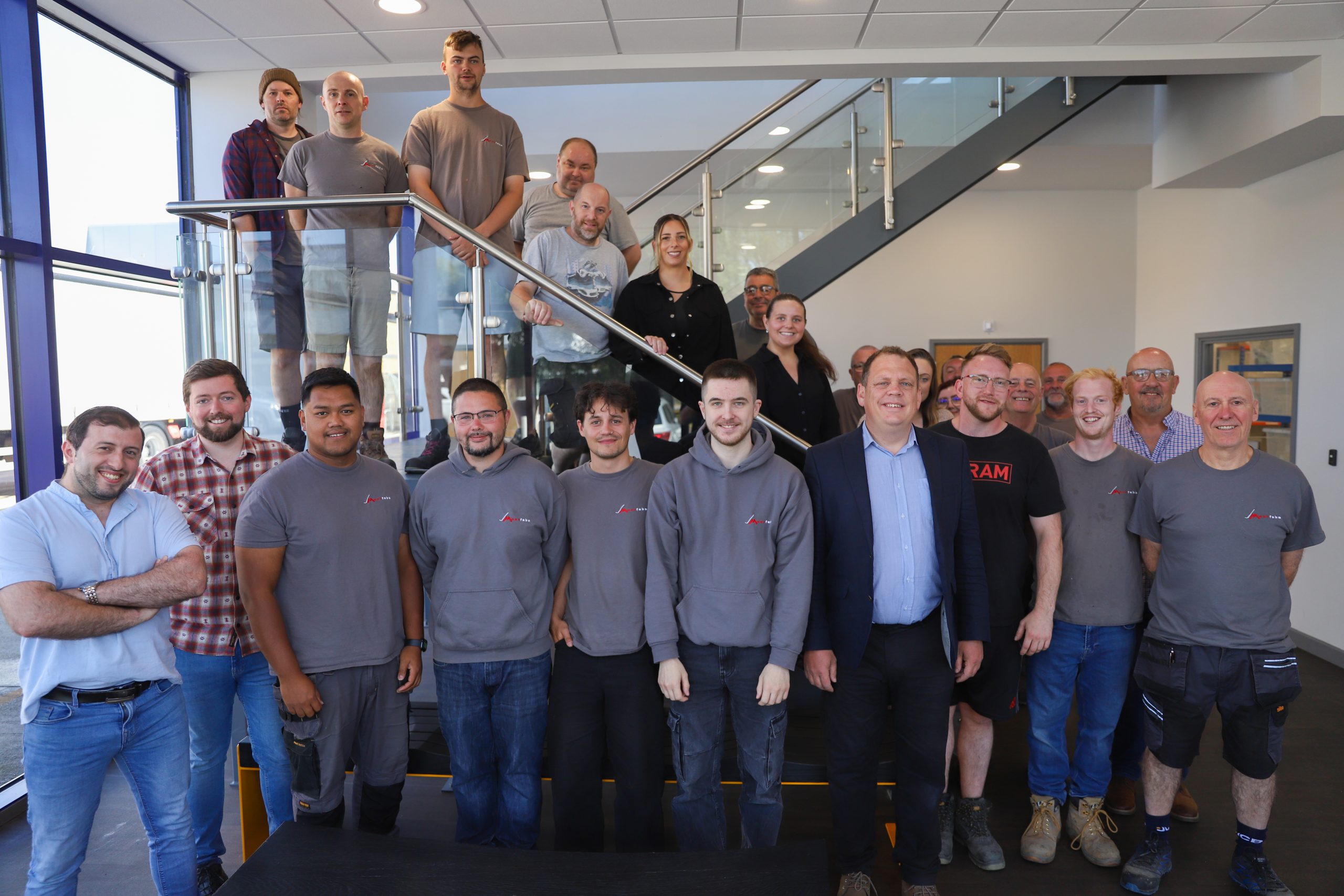 Moor Fabs team photo 2025 - Moor Fabs