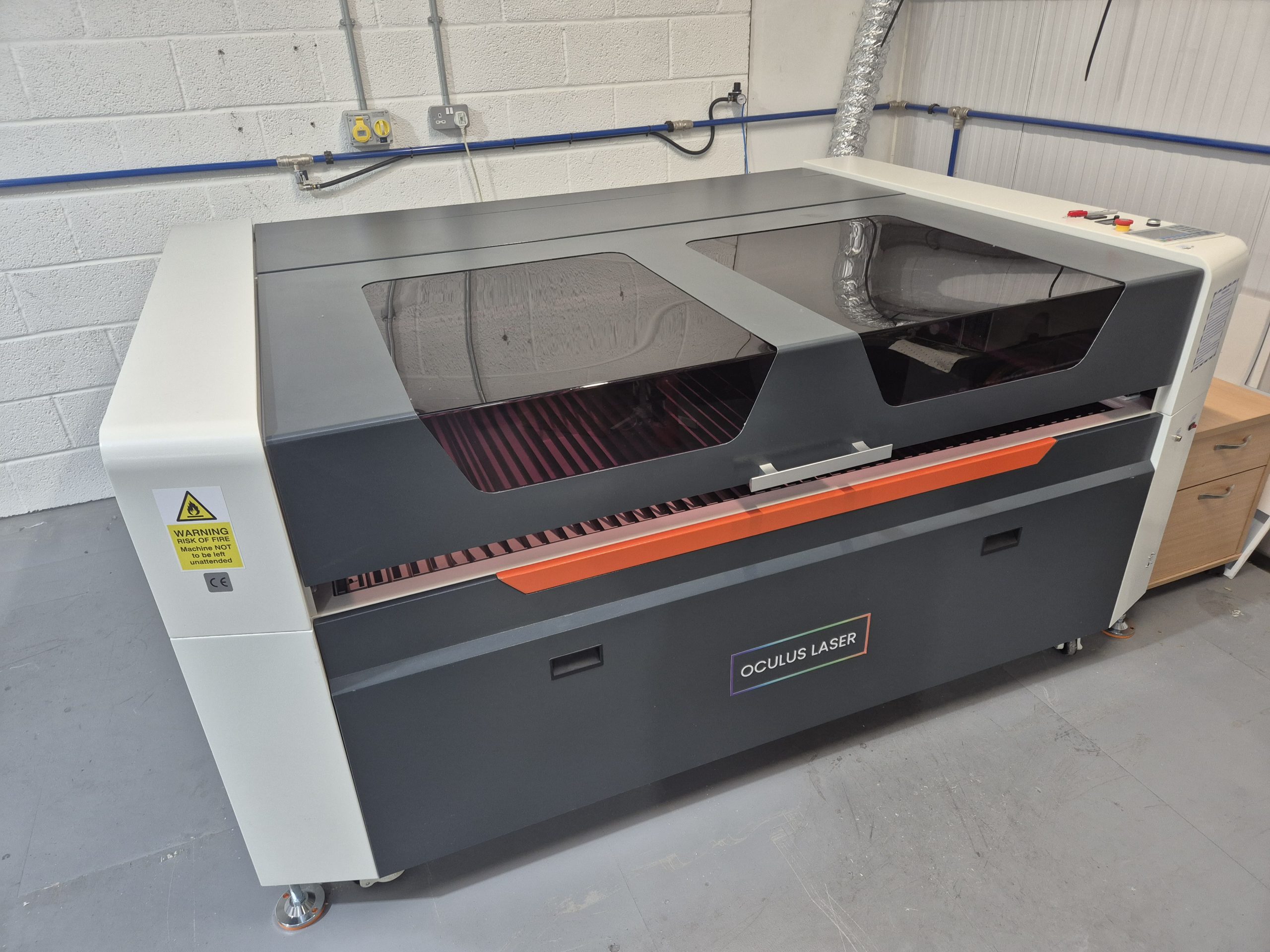 New CNC Laser Cutter - Moor Fabs